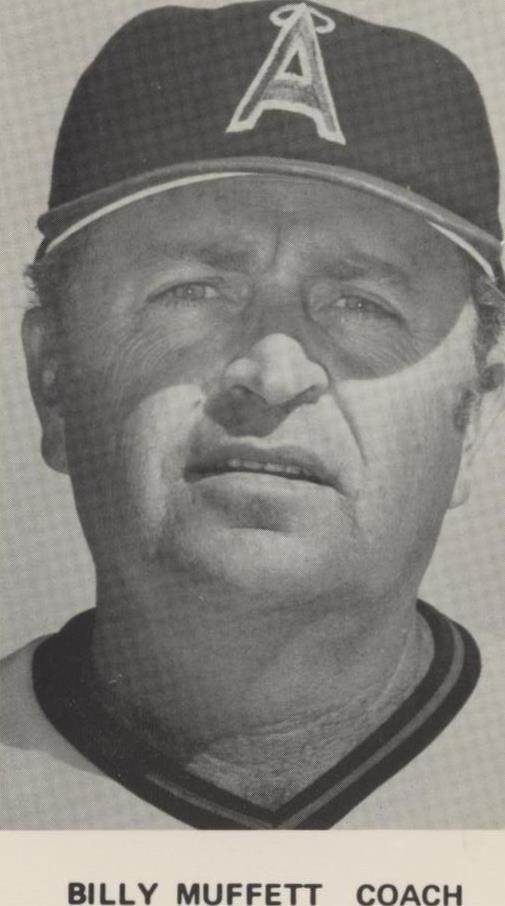1976 California Angels Team Issue Photocards - Billy Muffett for sale ...