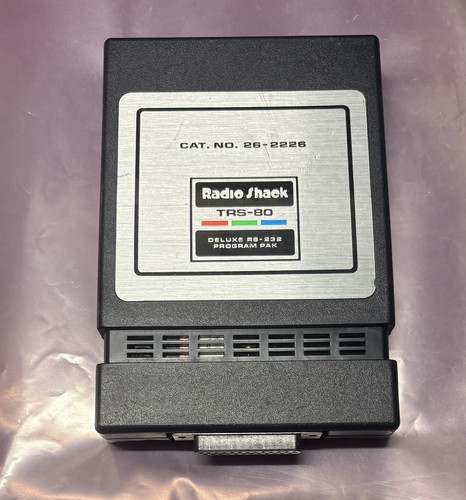 Radio Shack Deluxe RS-232 Program Pack For TRS-80 Color Computer 26 ...