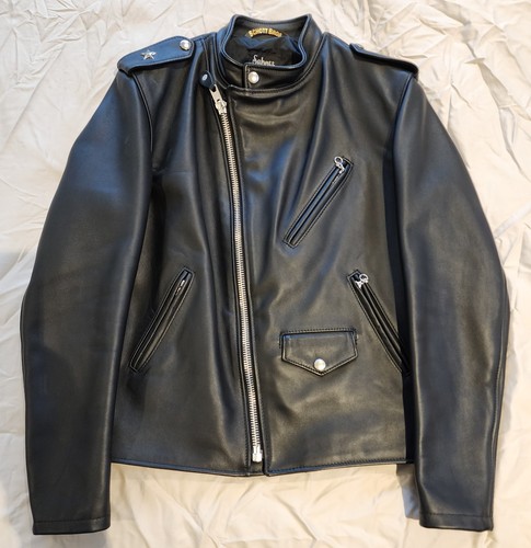 Schott 603USA - Cafecto Steerhide Hybrid Cafe Racer - Size 40 USA ...