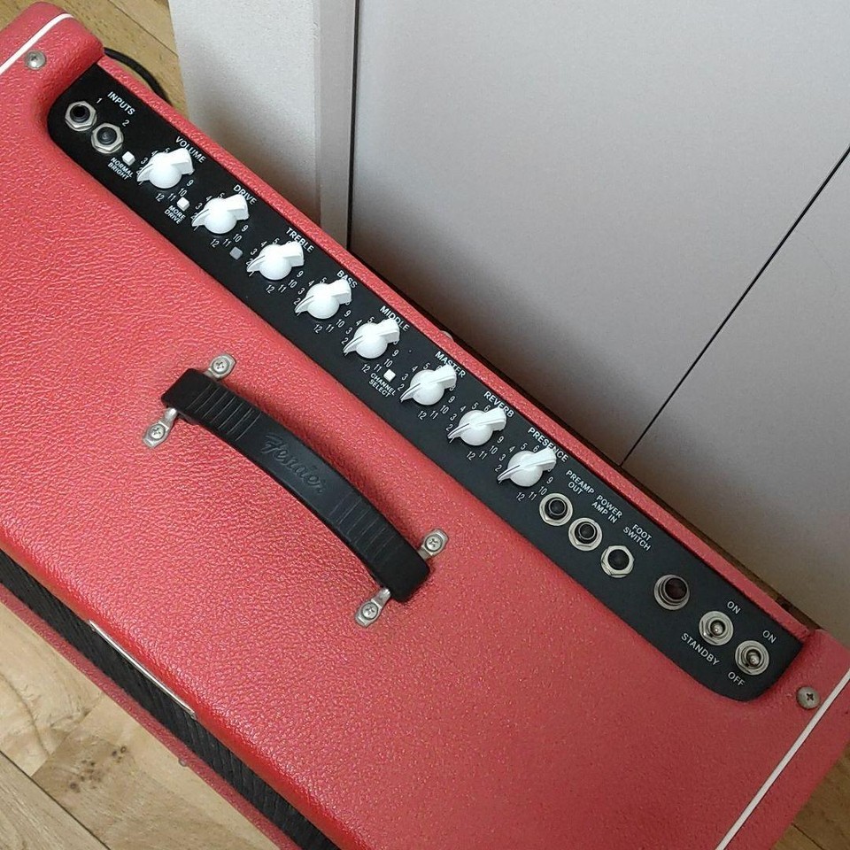 FENDER FSR Hot Rod Deluxe III Red Wizard Amp Full Tube | eBay