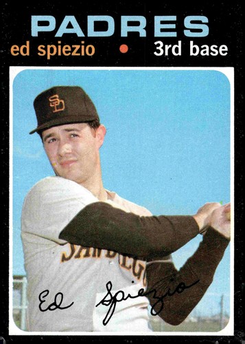 1971 Topps Ed Spiezio #6 - San Diego Padres | eBay