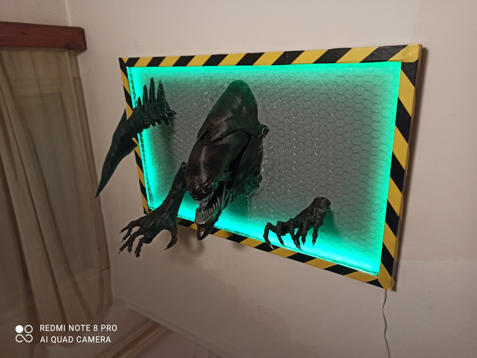 Alien Wall Mount 3D , Xenomorph Wall Mount, mega size | eBay UK
