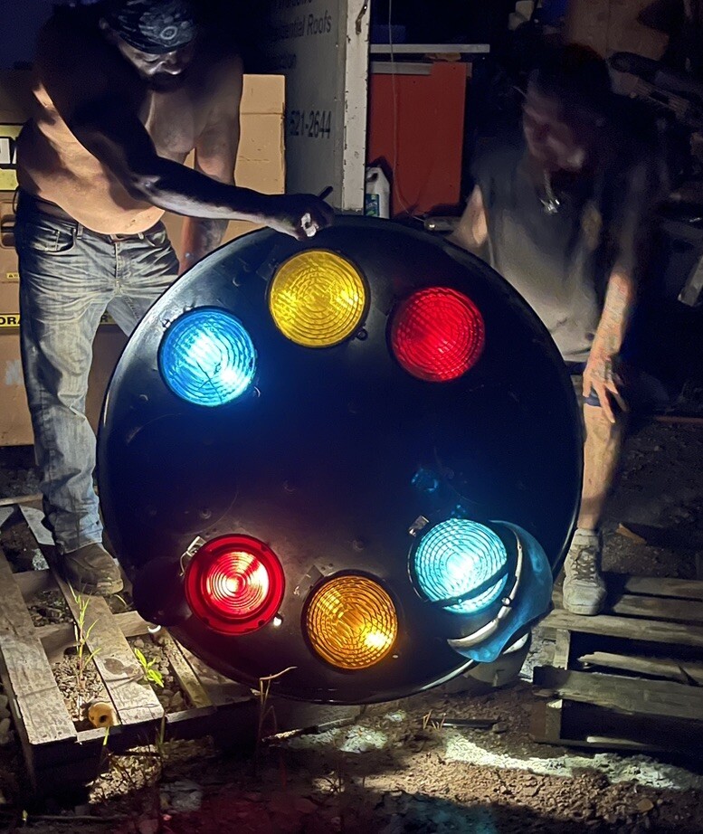 Large GRS Color Railway Railroad Traffic Signal | eBay