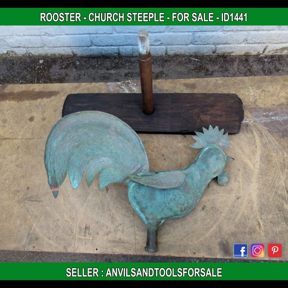 ROOSTER - CHURCH STEEPLE - ID1441 | eBay