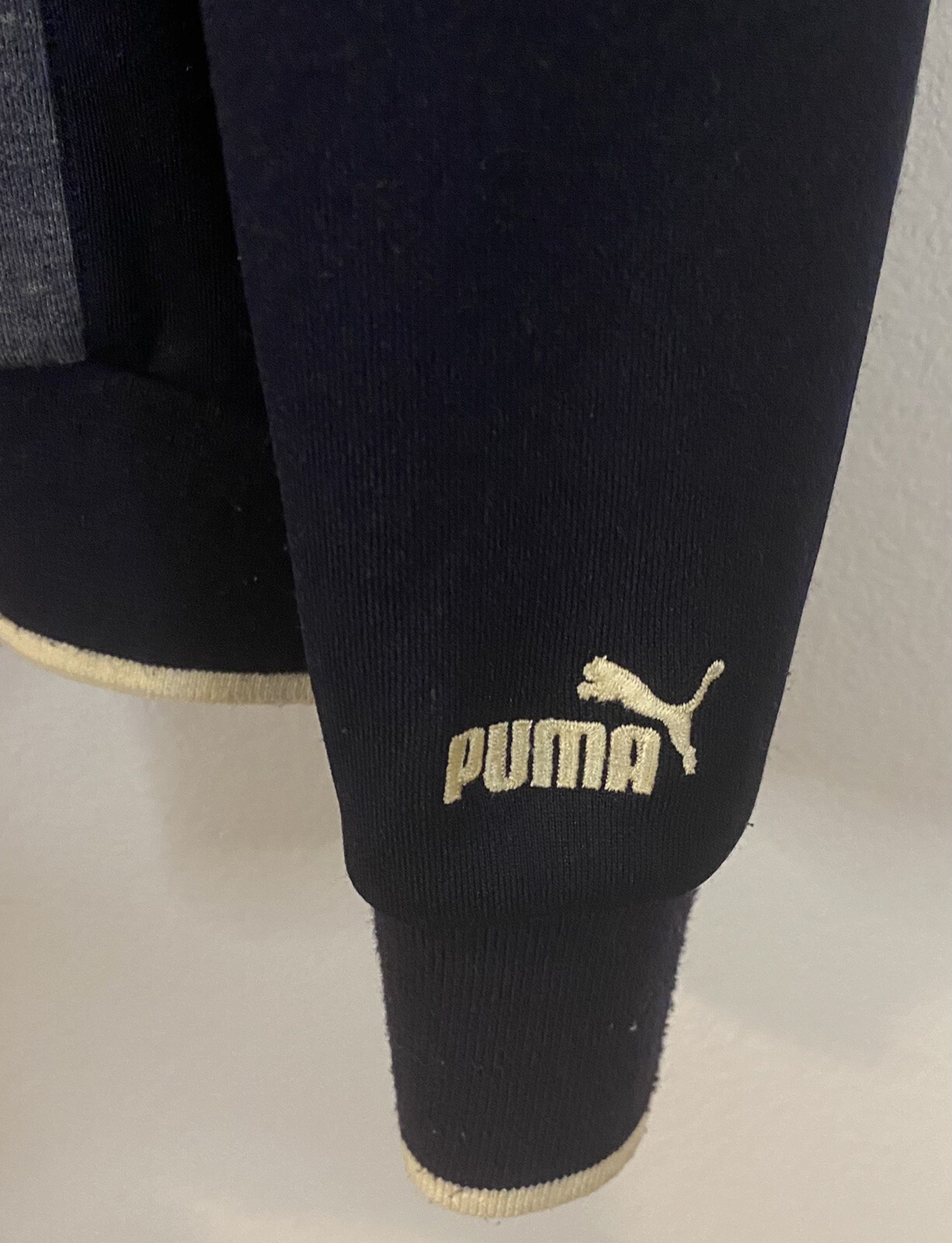Puma 1948 Mens Retro Throwback Blue L Zipper Track Te… - Gem