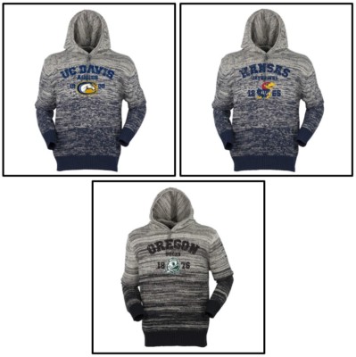 Bruzer Gradient Hooded Sweater Kansas Jayhawks, Oregon Ducks, UC Davis ...