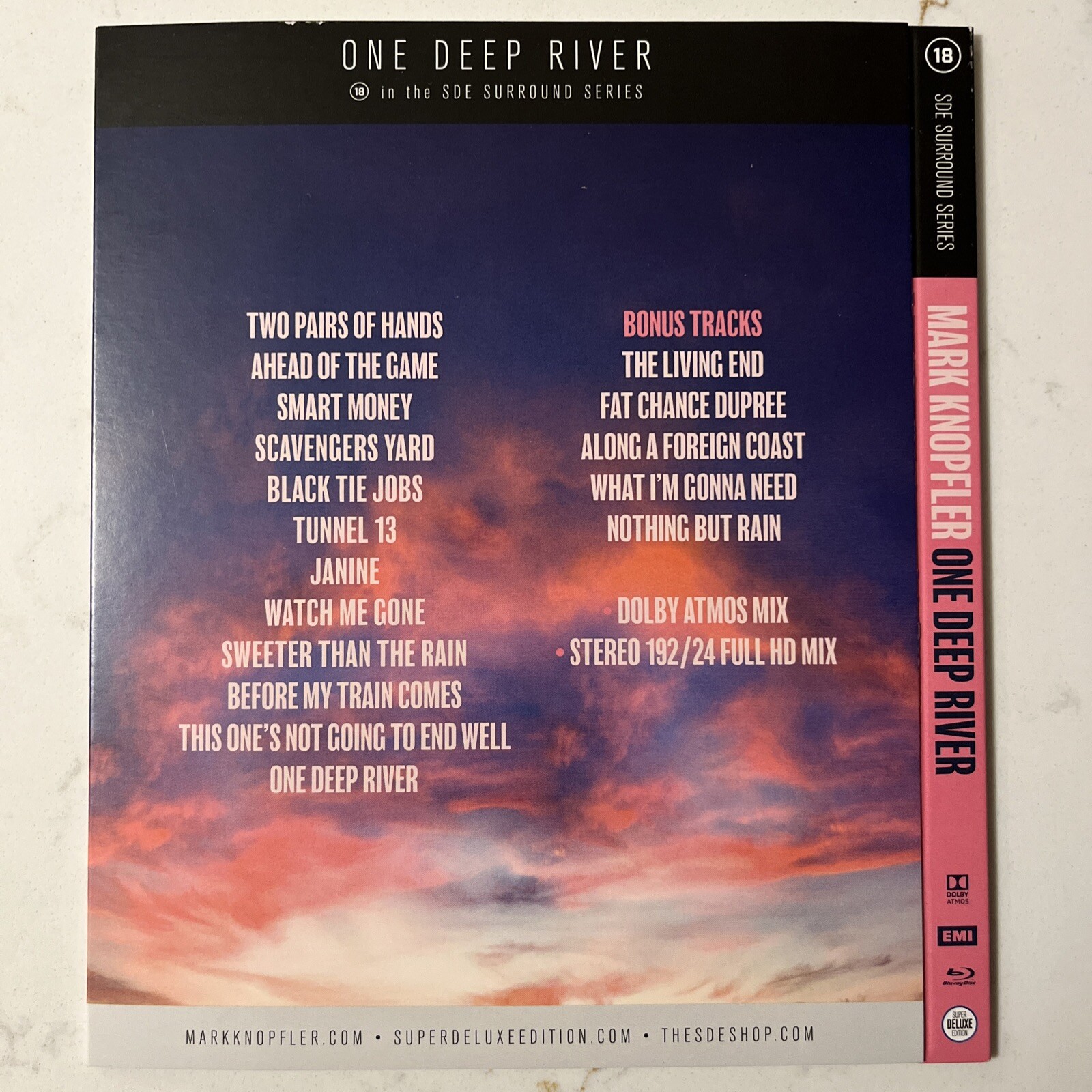RARE OPP MARK KNOPFLER SDE BLU RAY ONE DEEP | Grelly USA