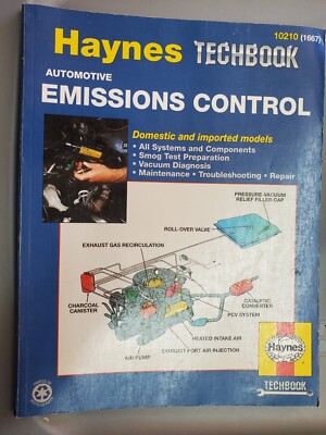 Haynes Techbook Manual Emissions Control Book Imported Domestic | eBay