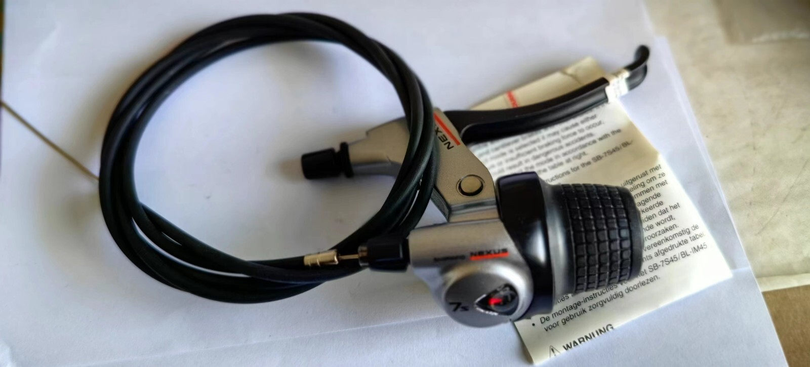 Shimano Nexus SB-7S45 7 Speed shifter with Cable 1pcs bicycle SHIFTER ...