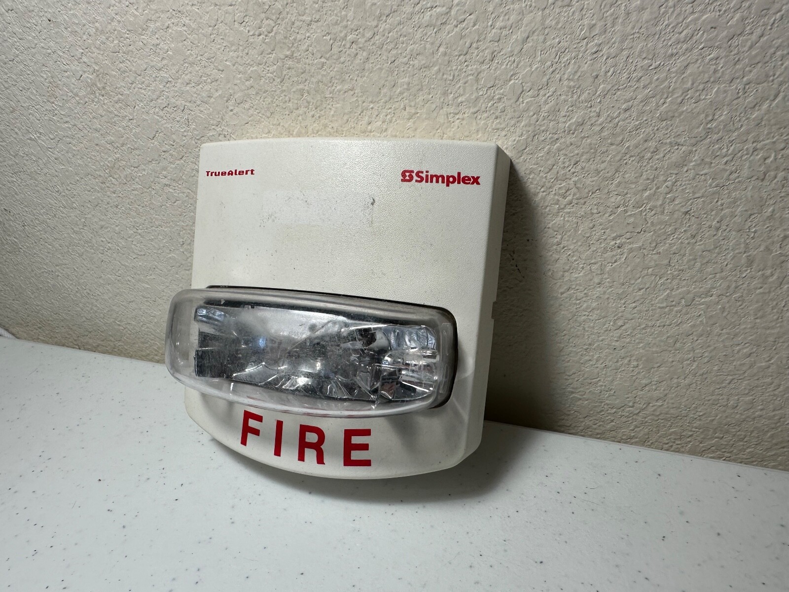 Simplex 4906-9103 Fire Alarm Strobe Wall White | eBay