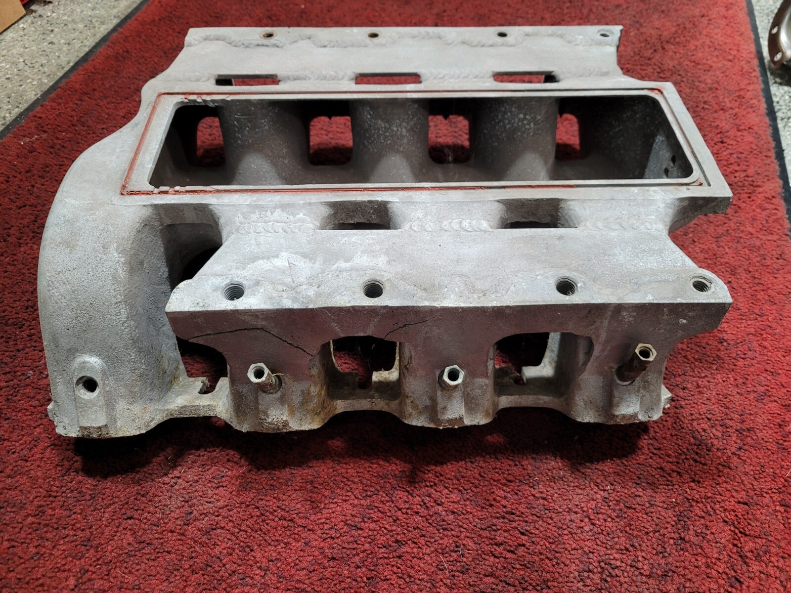 Vintage Top Fuel Donovan 392 Magnesium Blower Manifold | eBay