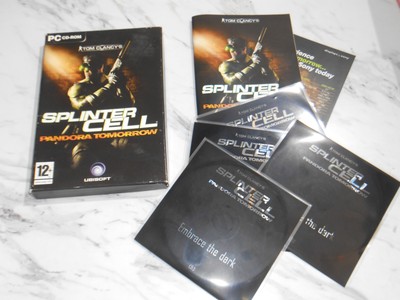 Splinter Cell: Pandora Tomorrow ( PC CD ROM ) Game 4cd Boxed Edition (G ...