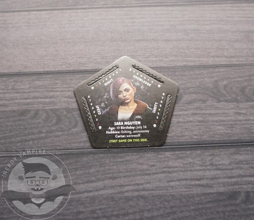Betrayal The Werewolf's Journey | Double-Sided Character Board Card ...