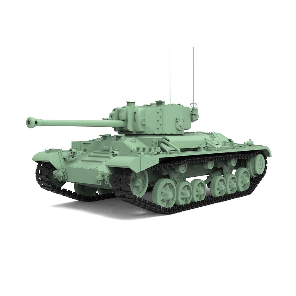 SSMODEL 557 V1.9 1/72 25mm Military Model Kit British Valentine.XI ...