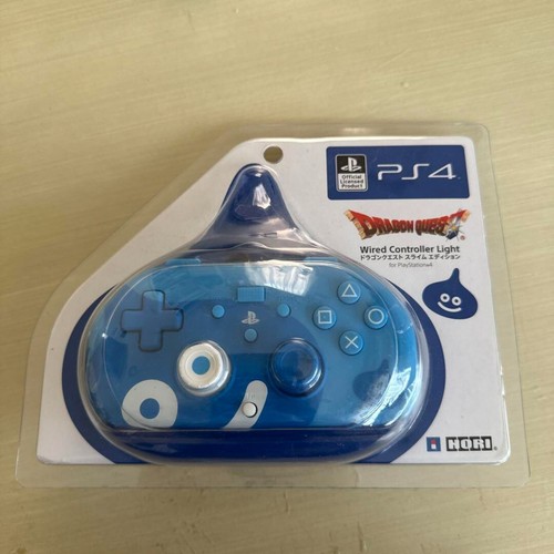 Playstation 4 PS4-104 Hori Wired Controller Light dragon quest slime ...