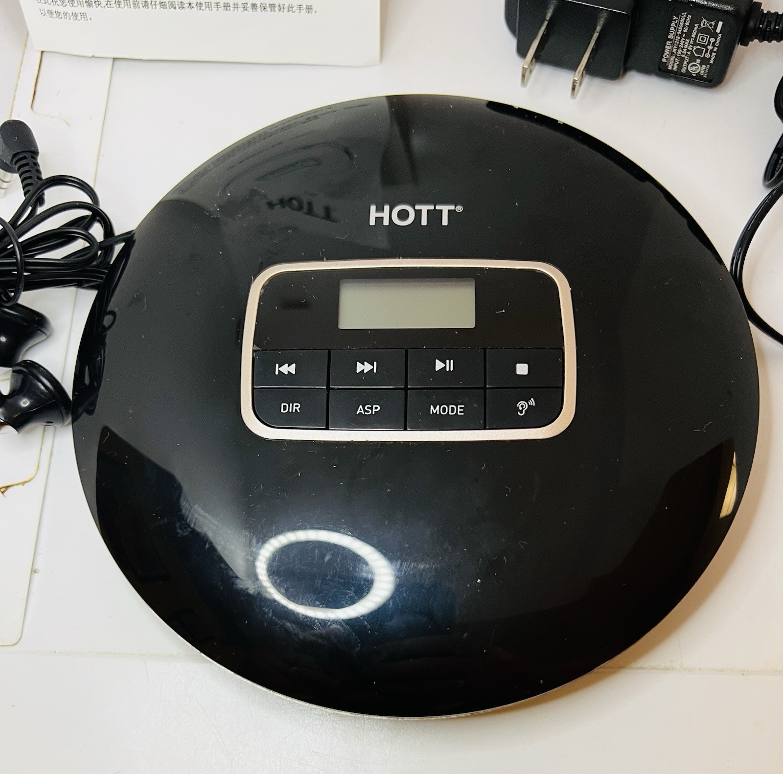 HOTT CD511 CD Player NEW!! Portable Anti-Shock Personal Portable CD ...
