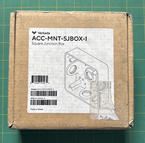 Verkada ACC-MNT-SJBOX-1 Square Junction Box | eBay