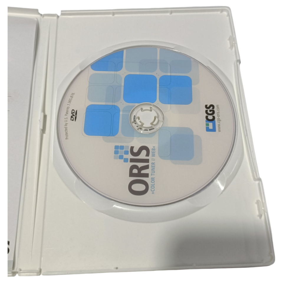 ORIS Color Tuner Pro Web v3.2 + Certified Web v2.0 Original Software w ...