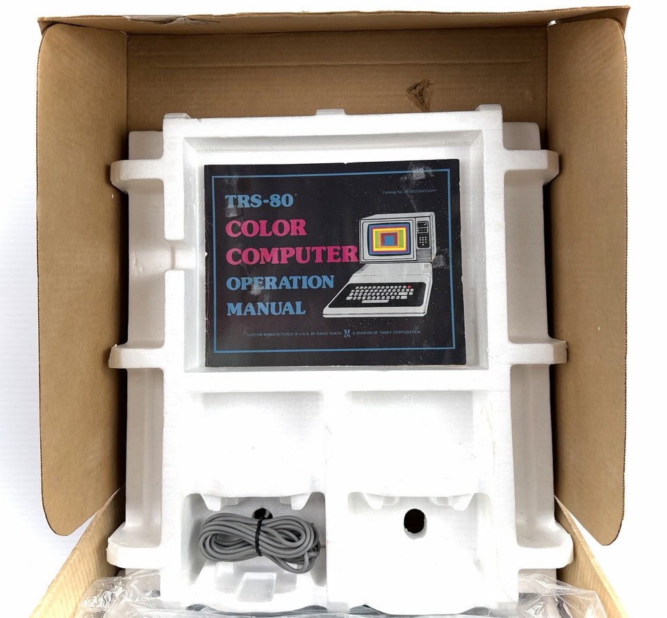 Radio Shack Tandy TRS-80 Color Computer with original box TESTED | eBay