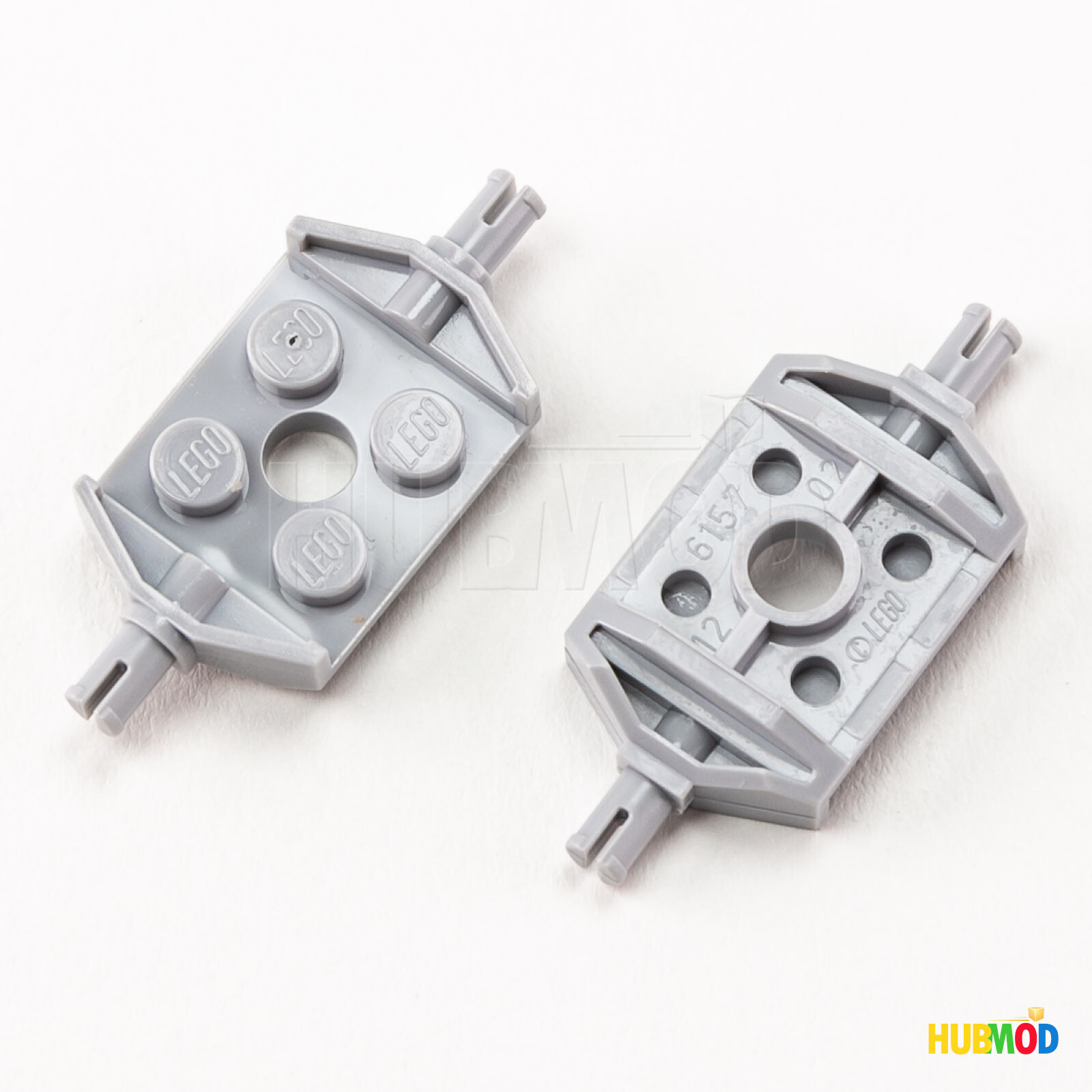 Lot of 4 LEGO 6157 Plate Modified 2x2 w/ Wheels Holder Axles Light ...