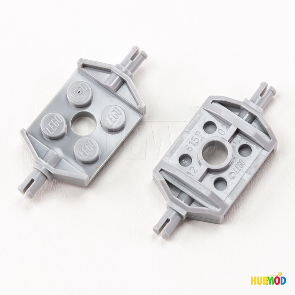 Lot of 4 LEGO 6157 Plate Modified 2x2 w/ Wheels Holder Axles Light ...