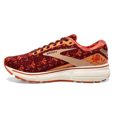 Brooks GHOST 15 Trot Happy Thanksgiving Turkey Women Running Shoes ...
