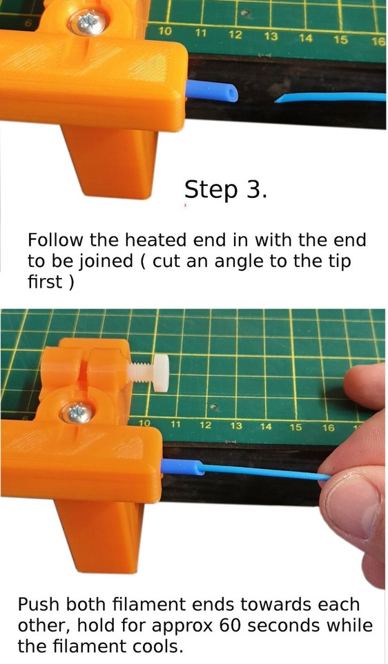 Filament joiner splicer tool PLA ABS PETG 1.75mm reliable consistent ...