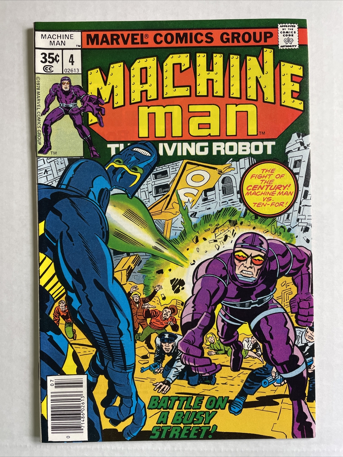 Machine Man #4 NM 1978 Marvel Comics Kirby | eBay