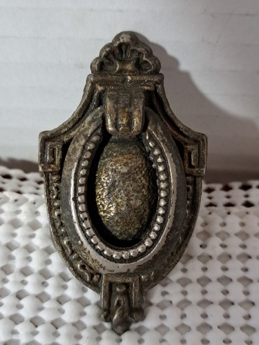 Antique Victorian Cast Brass Drop Ring Drawer Pulls Single Hole 2 3/8 X ...