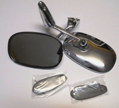 2 Retroviseur Renault 4CV Fregate dauphine R8 R10 Mirrors Espejos ...