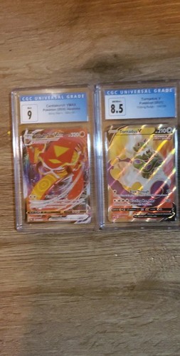 Set Of 2 Graded Pokemon Cards From Cgc Universal Grade | eBay