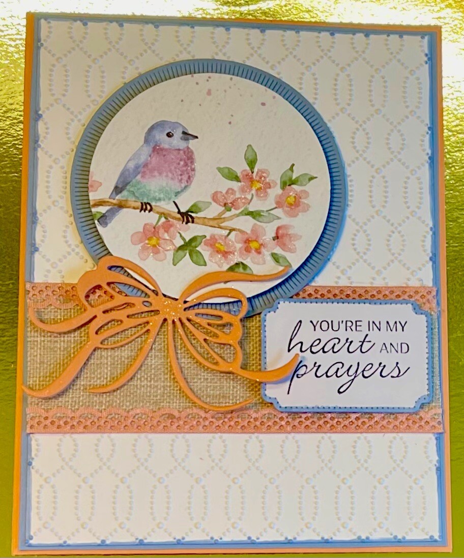 4 “You’re in my heart and prayers” SAB BIRDS flight & Airy DSP Fun Fold ...