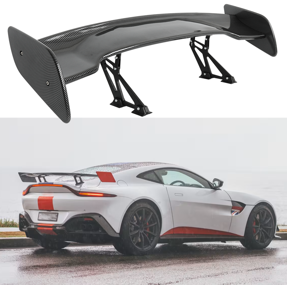 47" Rear Trunk Spoiler Wing GT Style Carbon Fiber For Aston Martin ...