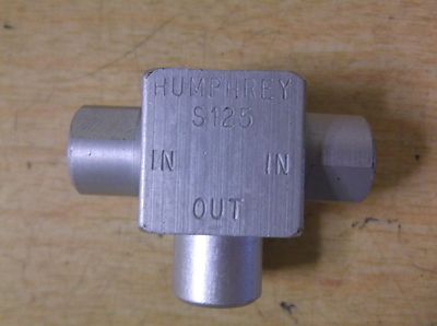 Pneumatic Valves - Humphrey Valve
