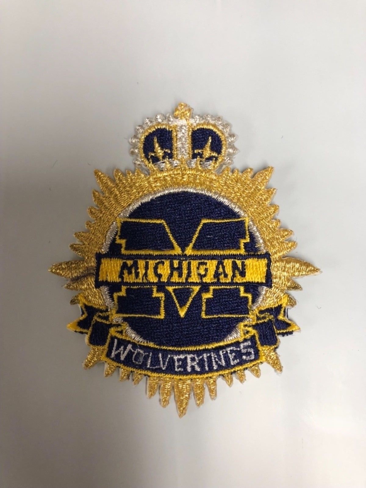 MICHIGAN WOLVERINES 3 INCH IRON ON PATCH | eBay