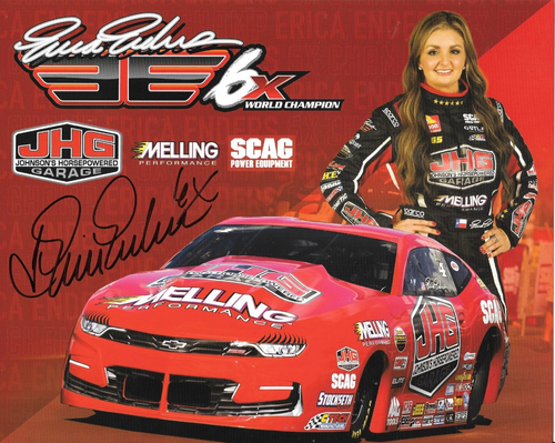 AUTOGRAPHED 2025 ERICA ENDERS NHRA PRO STOCK 6X CHAMPION "GAINESVILLE ...