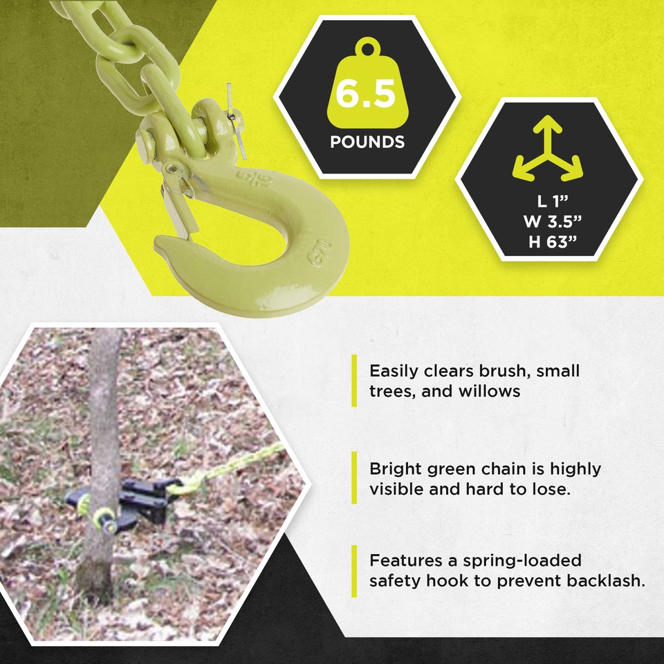 Brush Grubber Tugger Chain for Attaching Original Brush Grubber Tools ...