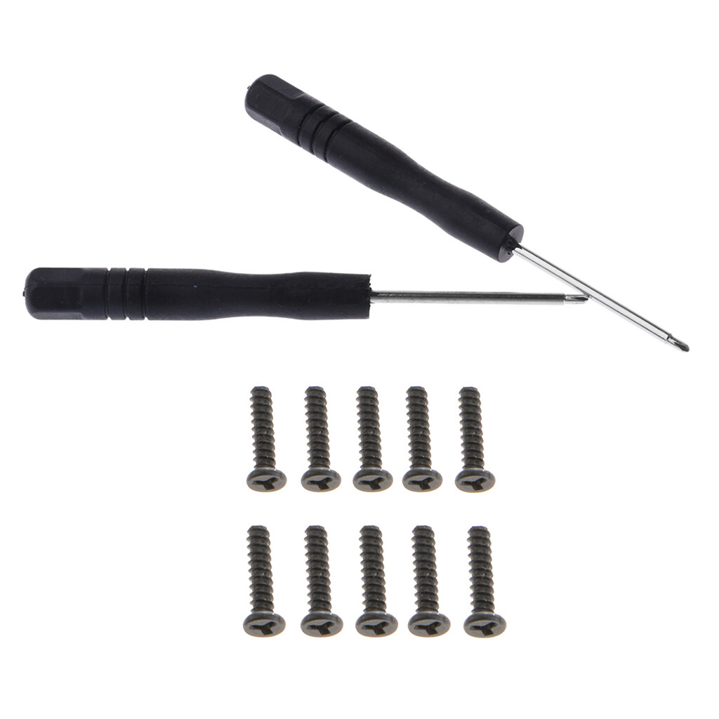 10x Bottom Tri-Point Screws + Screwdrivers for Switch NS NX Joy-Con ...