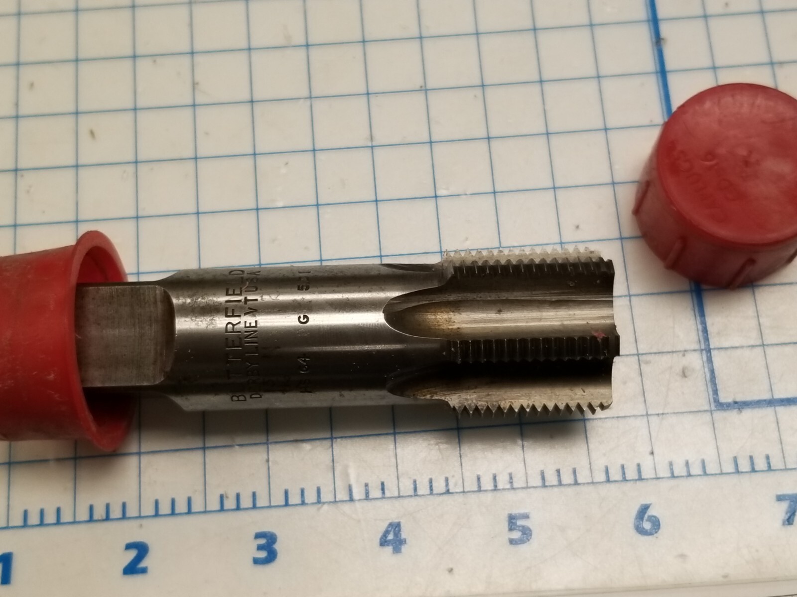 BUTTERFIELD Derby Line HSG4G D1 Flute Plug Tap - Made in USA | eBay