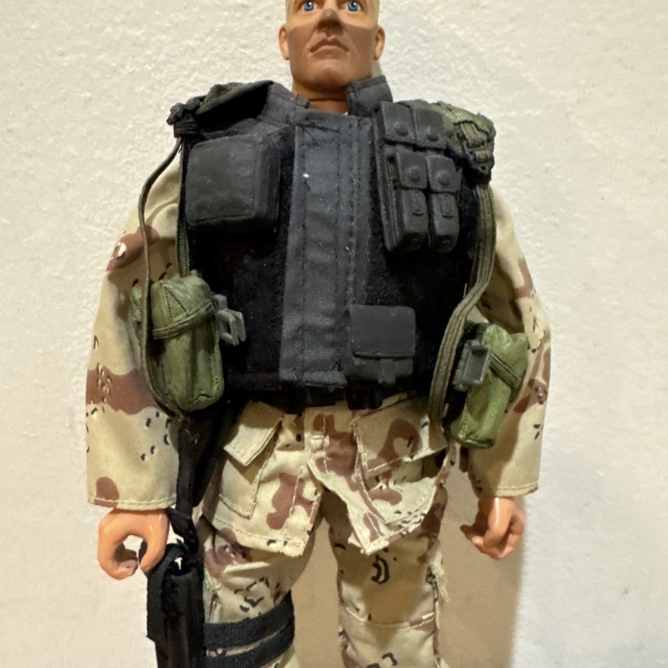 GI Joe Sergeant Duke Camouflage 12 Inch Action Figure 1996 Hasbro W ...