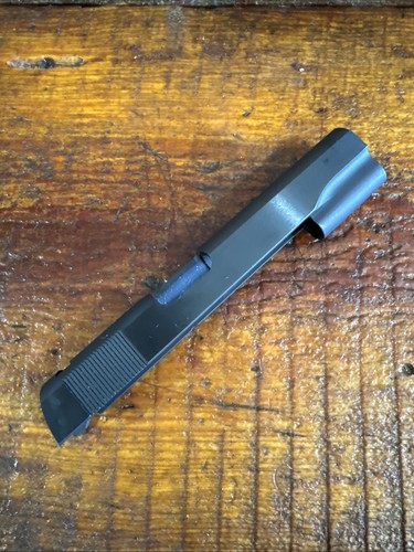 Plain Blued Slide With Serrations For Colt 1911 Government Models. No ...