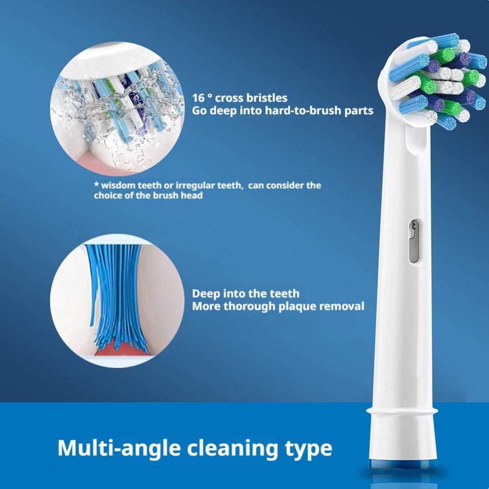 Universal Brush Head Refill for Oral B Electric Toothbrush Sensitive ...