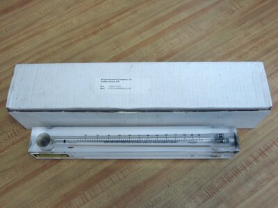 King Instrument 75302117C01 Panel Mount Acrylic Block Rotameter | eBay
