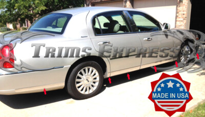 2003-2011 Lincoln Town Car Lower Rocker Panel Body Side Trim Molding ...