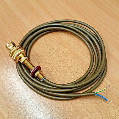 B15 SBC Unswitched Pre Wired Table Lamp Kit with 2.5m Gold Flex Cable ...