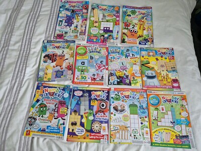 Numberblocks Magazine Journals Alphablocks Magazines Autism ADHD | eBay