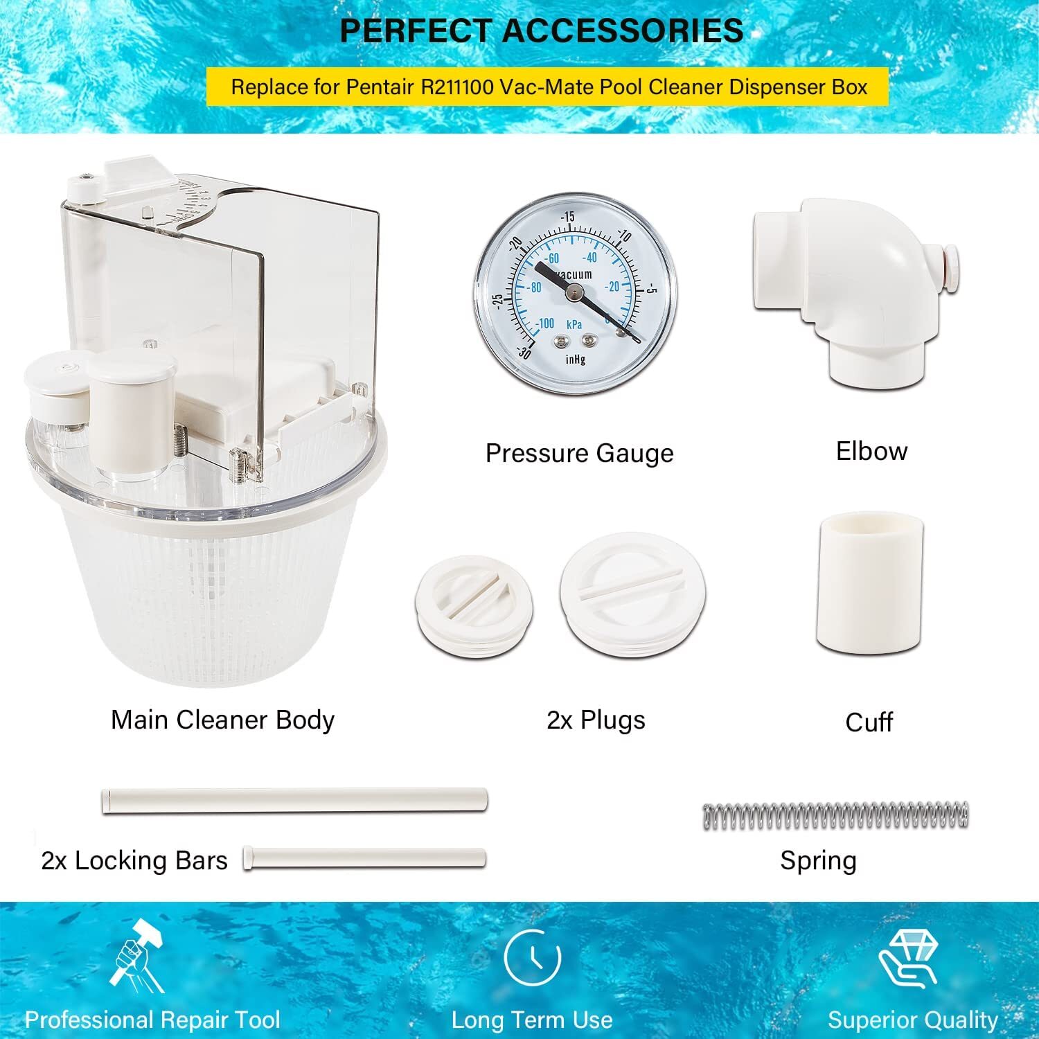 R211100 Vac-Mate Pool Cleaner Dispenser Box for Certikin/ Filtrite ...