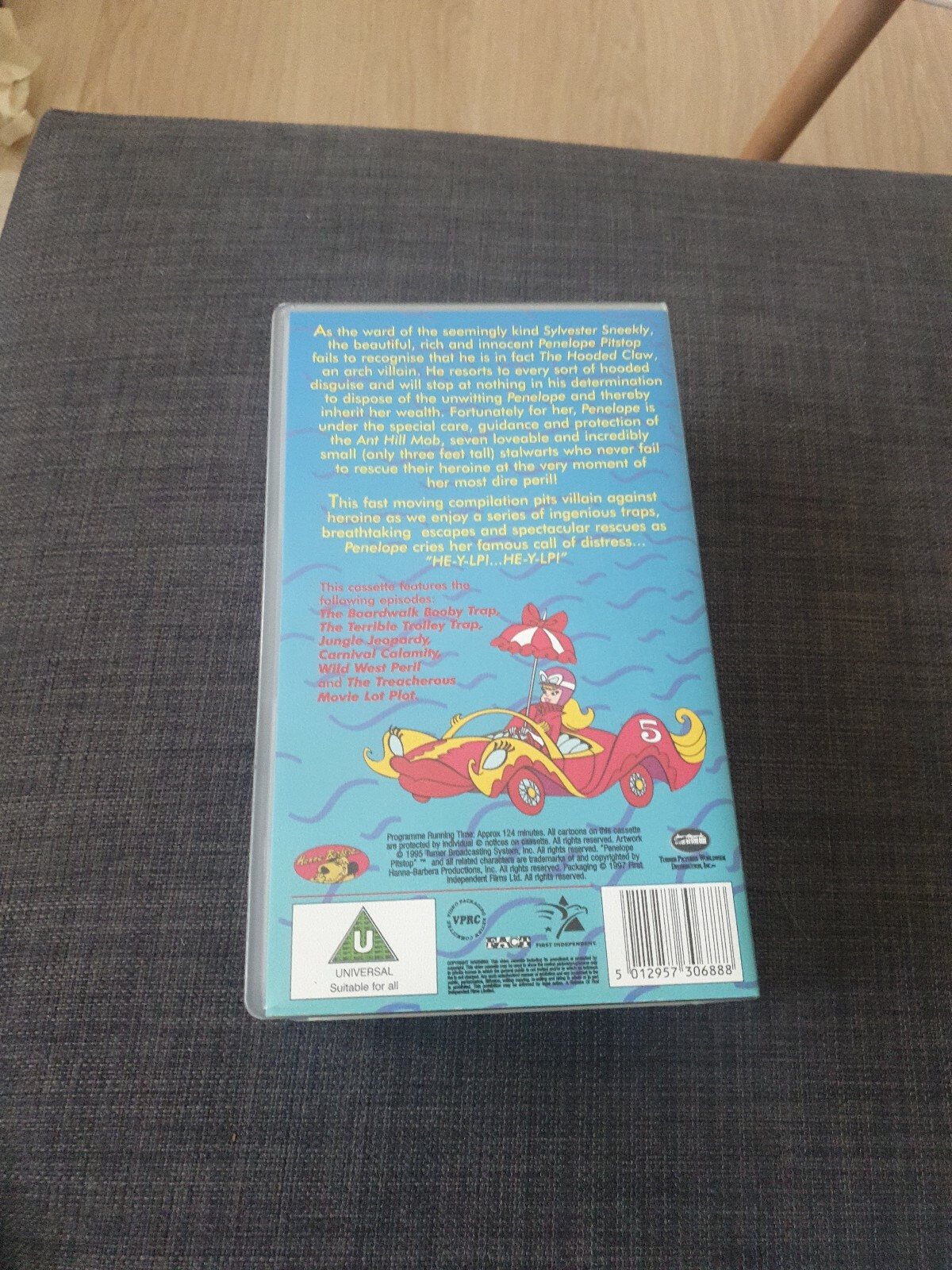 The Perils Of Penelope Pitstop Bumper Edition VHS/PAL Video Tape ...