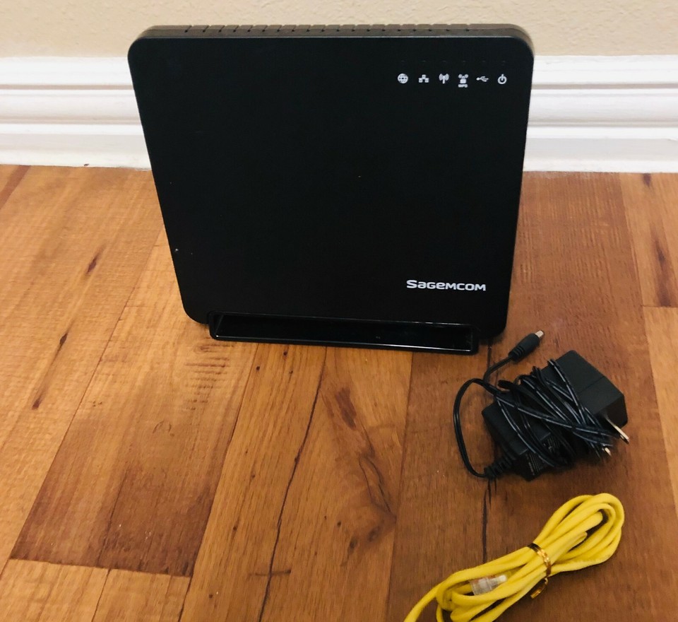 Sagemcom fast 5260 Wireless Router Dual Band Router adapter& ethernet ...