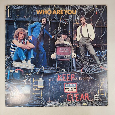 The Who Who Are You 1978 LP Vintage Vinyl Record Album MCA-3050 MCA | eBay